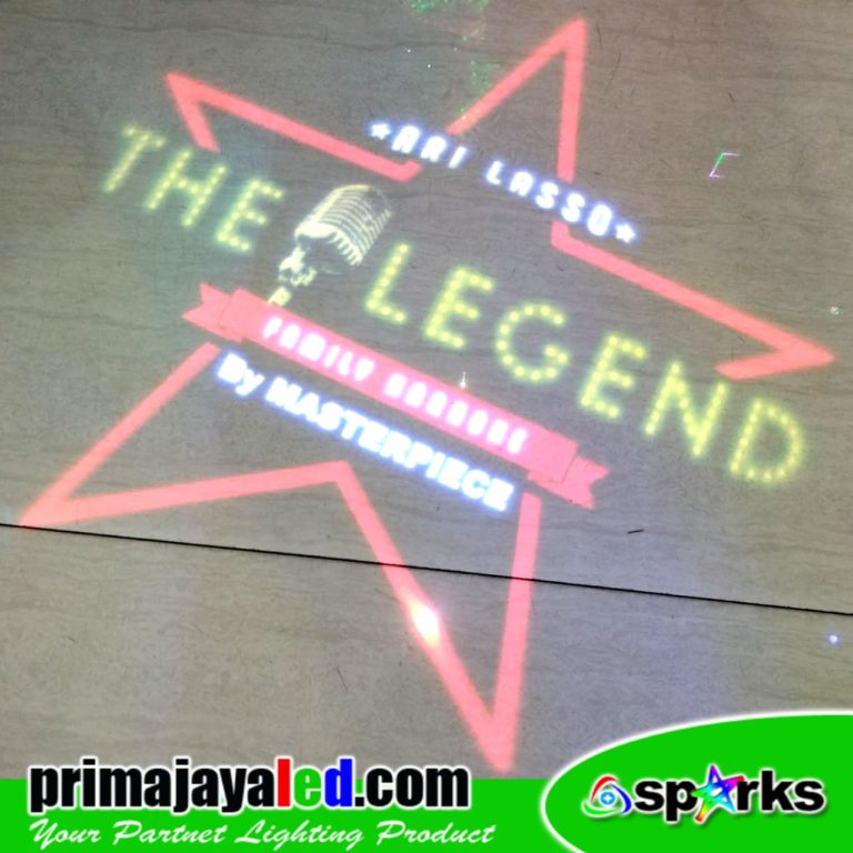 Proyektor Logo Custom LED The Legend • Prima Jaya LED