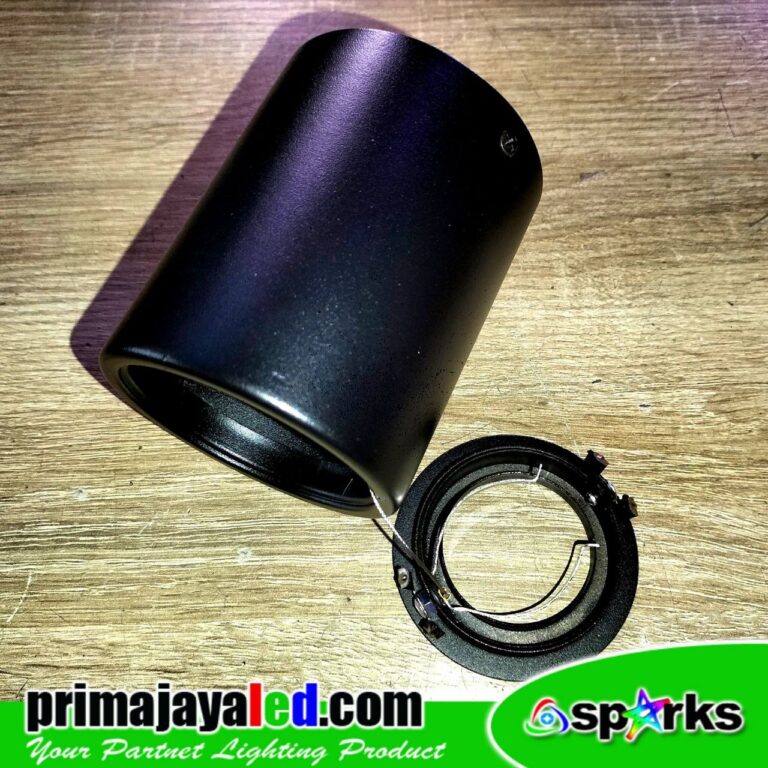 Housing Lampu LED MR16 Outbo Hitam • Prima Jaya LED