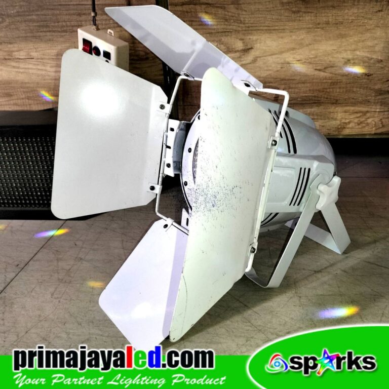 Lampu Fresnel LED COB 100W 2in1 Putih • Prima Jaya LED