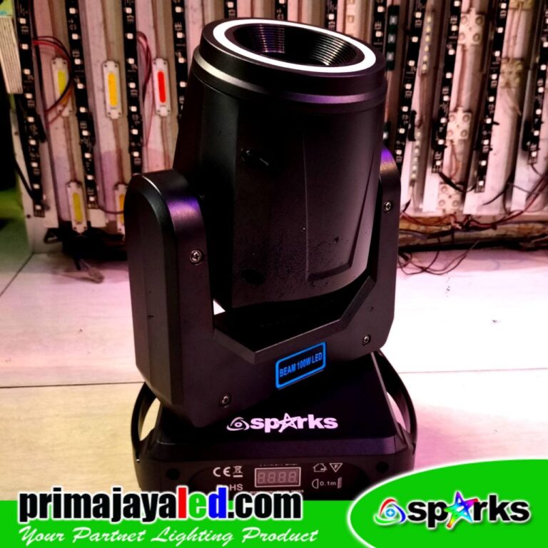 Moving Head LED 100W Gobo Series Spark • Prima Jaya LED